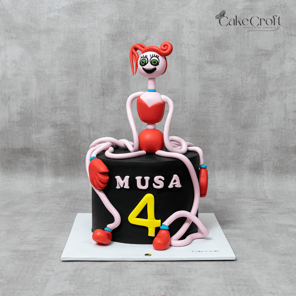 Poppy Fun Celebration Cake in Dhaka | Custom Design by CakeCroft