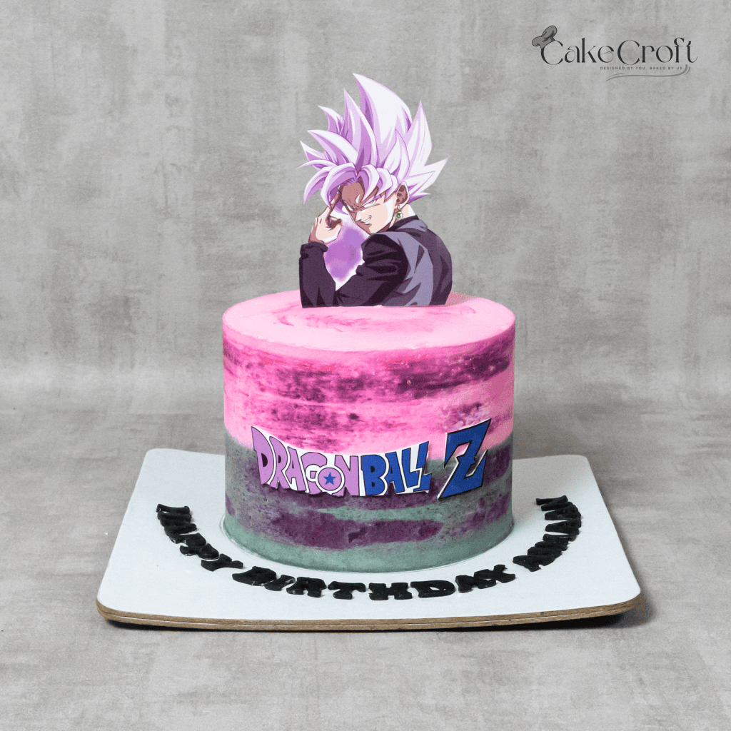 Dragon Ball Z Cosmic Cake in Dhaka | Custom Design by CakeCroft