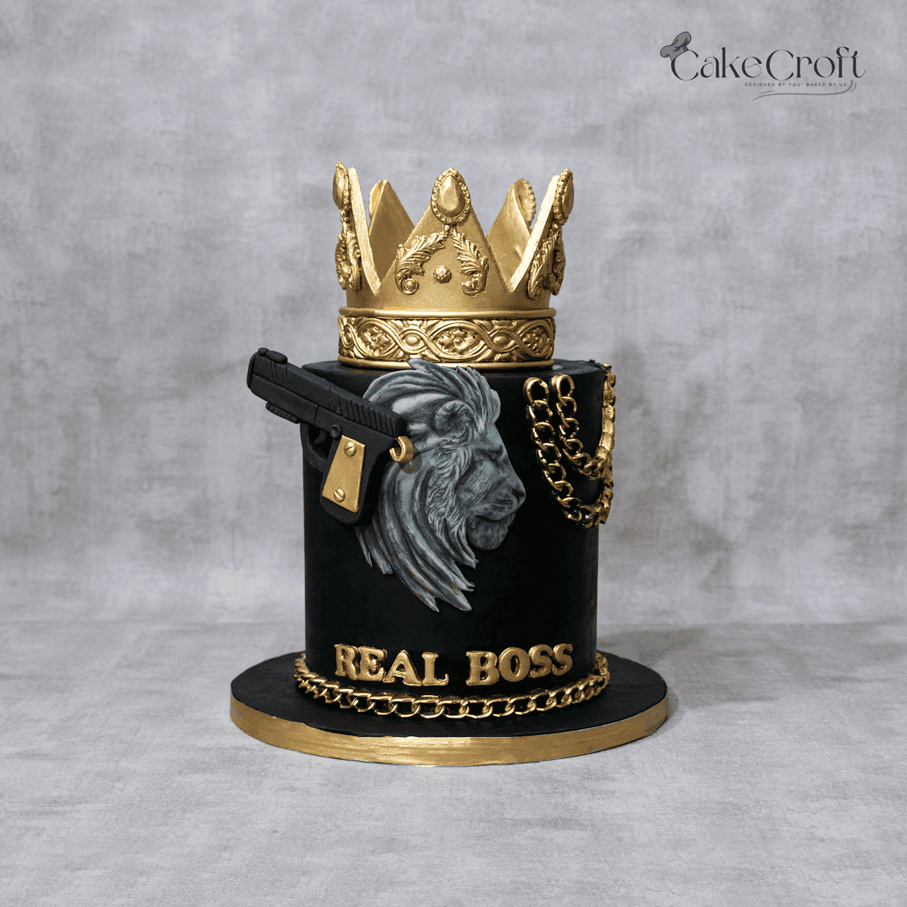 King’s Crown Cake in Dhaka | Custom Design by CakeCroft
